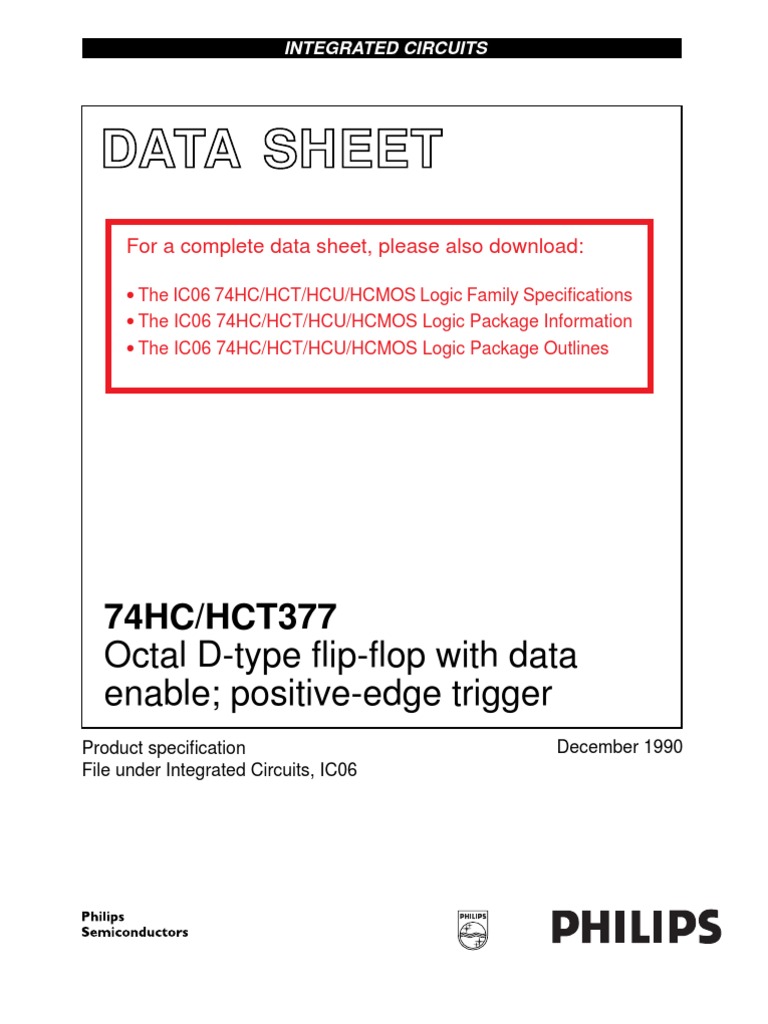 74hc377 PDF | PDF | Computers | Technology & Engineering