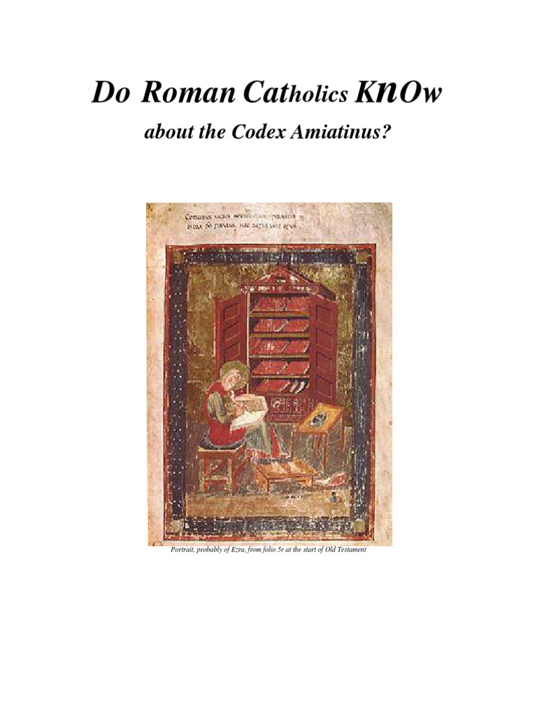 Codex Amiatinus: Oldest Latin Vulgate Bible | PDF | Textual Criticism ...