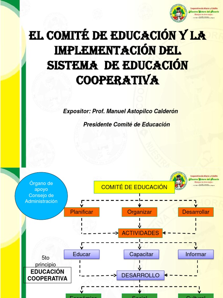 Comite de Educacion | PDF | Cooperativa | Conocimiento