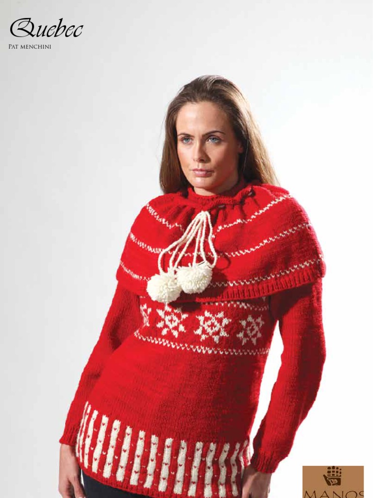 Quebec Twin Sweater | PDF | Knitting | Textile Arts