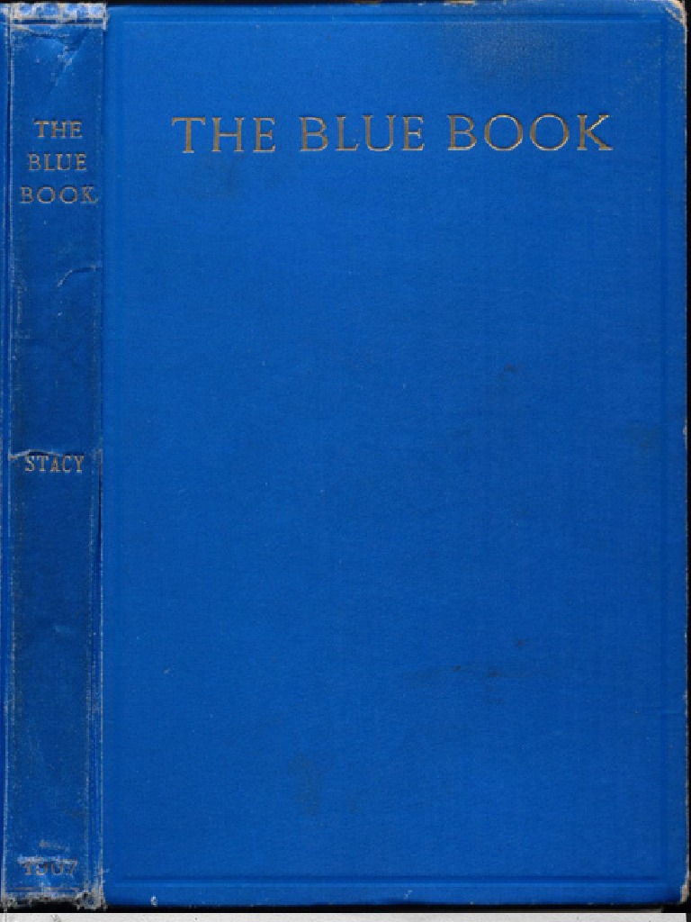 The Blue Book | PDF
