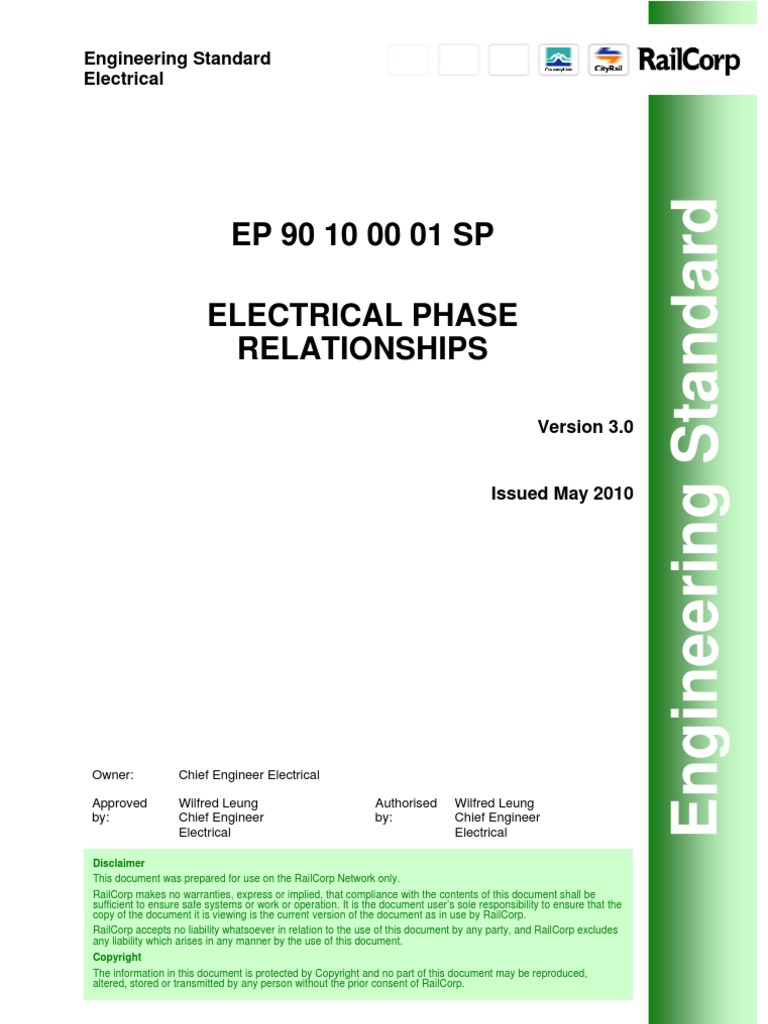 Electrical Phase Relationships | PDF | Volt | Transformer
