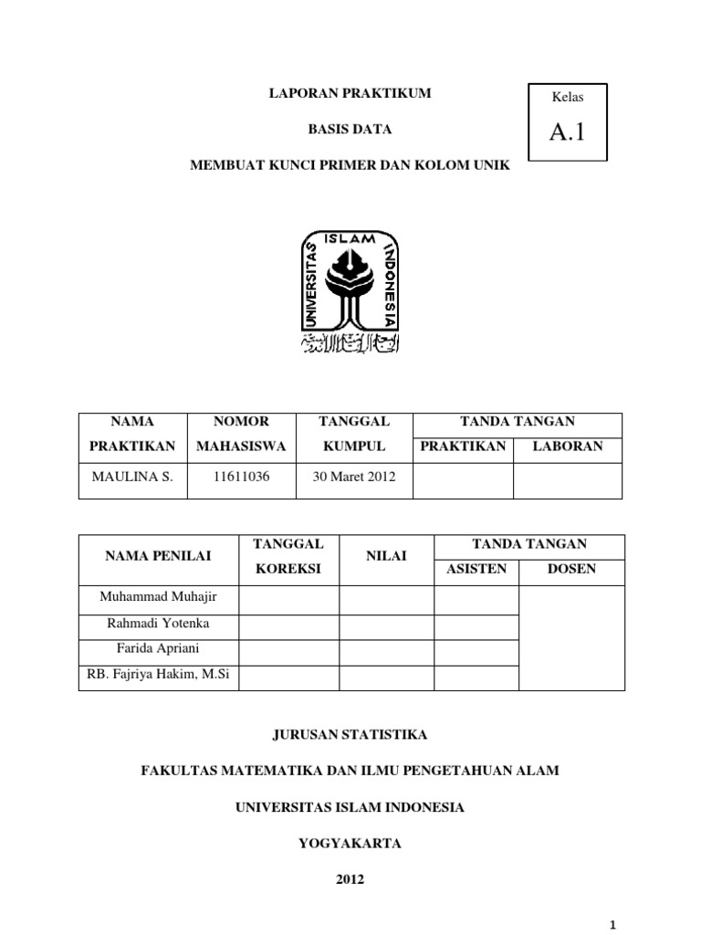 Laporan Basis Data 2 | PDF