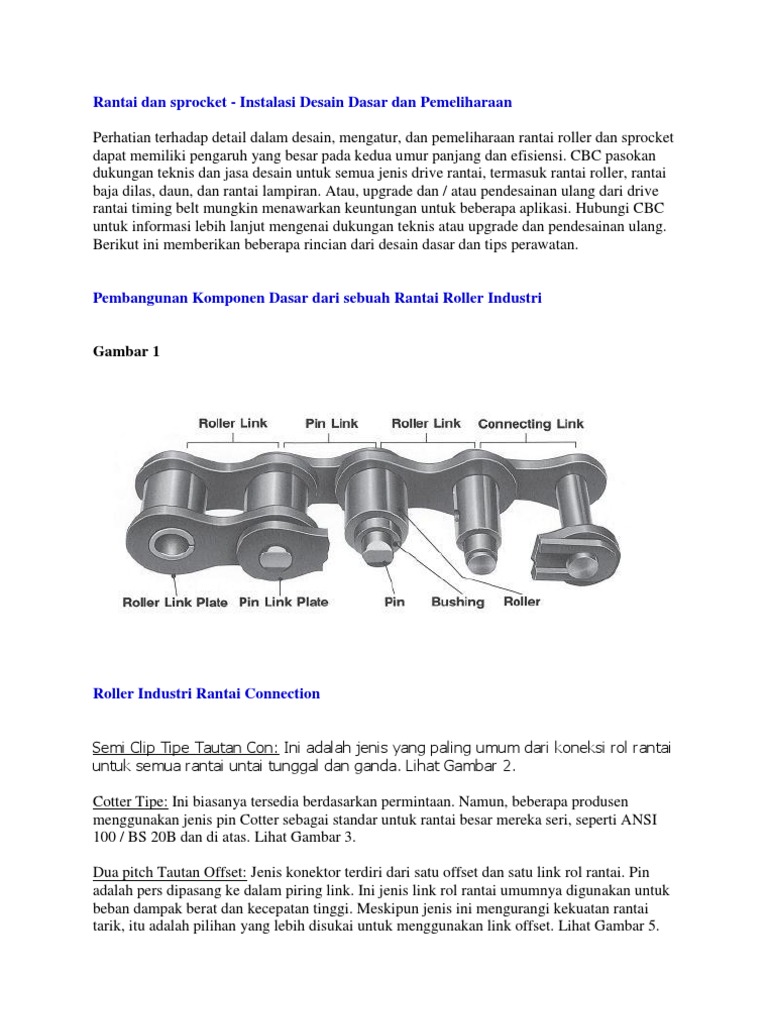 Rantai Dan Sproket | PDF