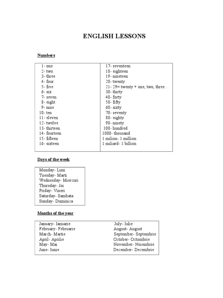 English Lessons | PDF | Languages | Language Arts & Discipline