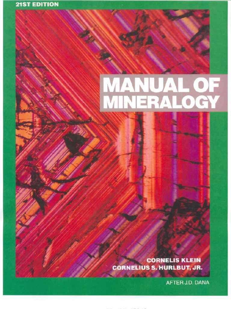 Manual of Mineralogy | PDF