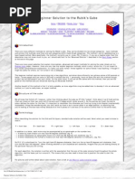 Rubik's Cube Notation - What The Rotation Letters Mean - F R' U2 | PDF ...