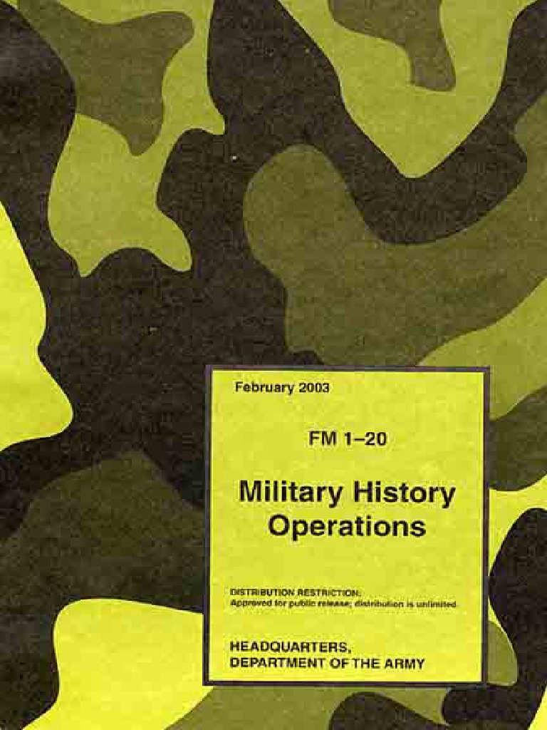 Military History Operations | PDF | Staff (Military) | United States Army
