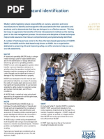 HAZID Guideword Checklist | Hydrogen | Ionizing Radiation