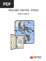 Recloser ENTEC PDF | PDF | Icon (Computing) | Button (Computing)