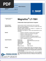 Nalco Flocculant Nalclear 7768 | PDF | Dangerous Goods | Superfund