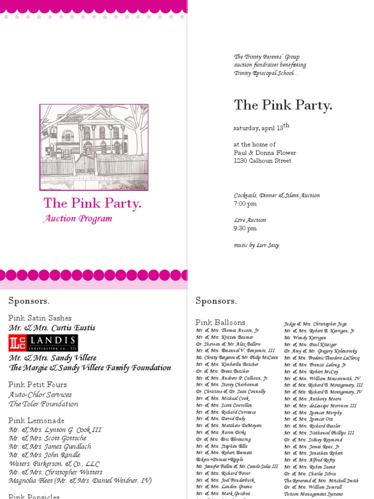 Auction Program | PDF | Foods | Leisure