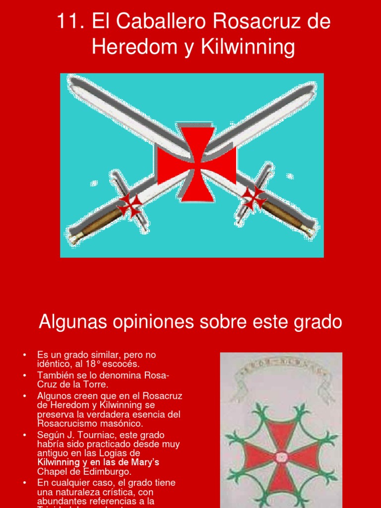 Grado 18 - Caballero Rosacruz - SÃ©ptima Parte | PDF | Rosacruces ...