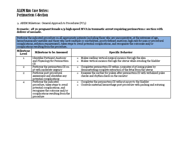 Perimortem CS ABEM Milestone PC9 | PDF | Technology & Engineering