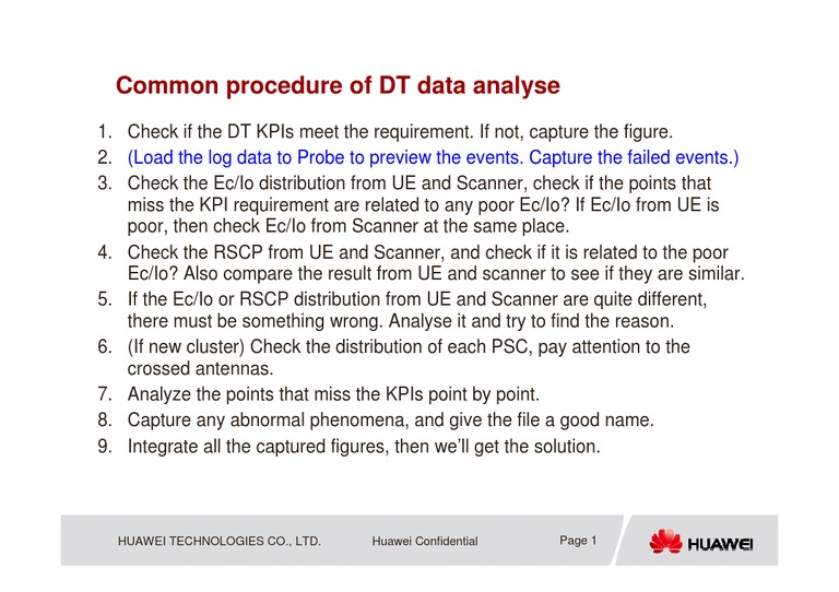 DT Data Analysis Procedure Guide | PDF