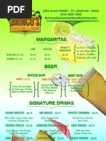 Baja Fresh Printable Menu | PDF | Burrito | Taco