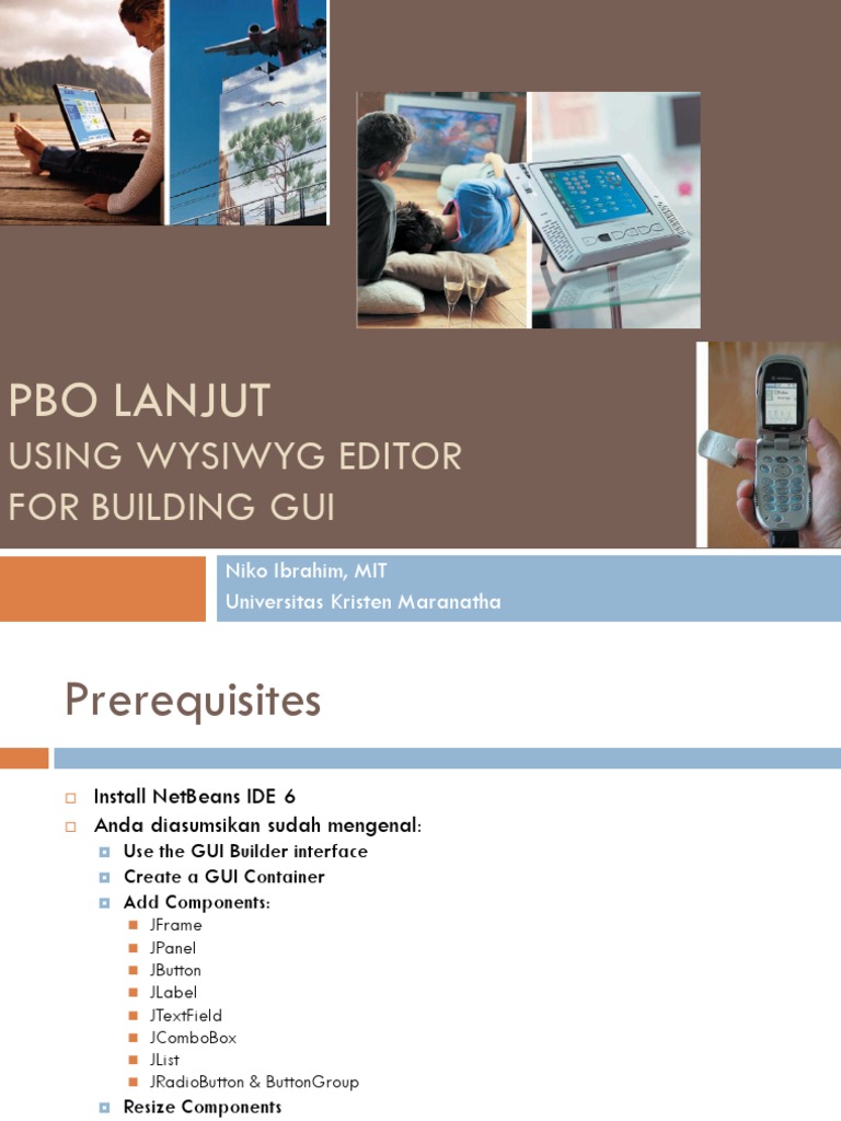 Tutorial Netbeans | PDF