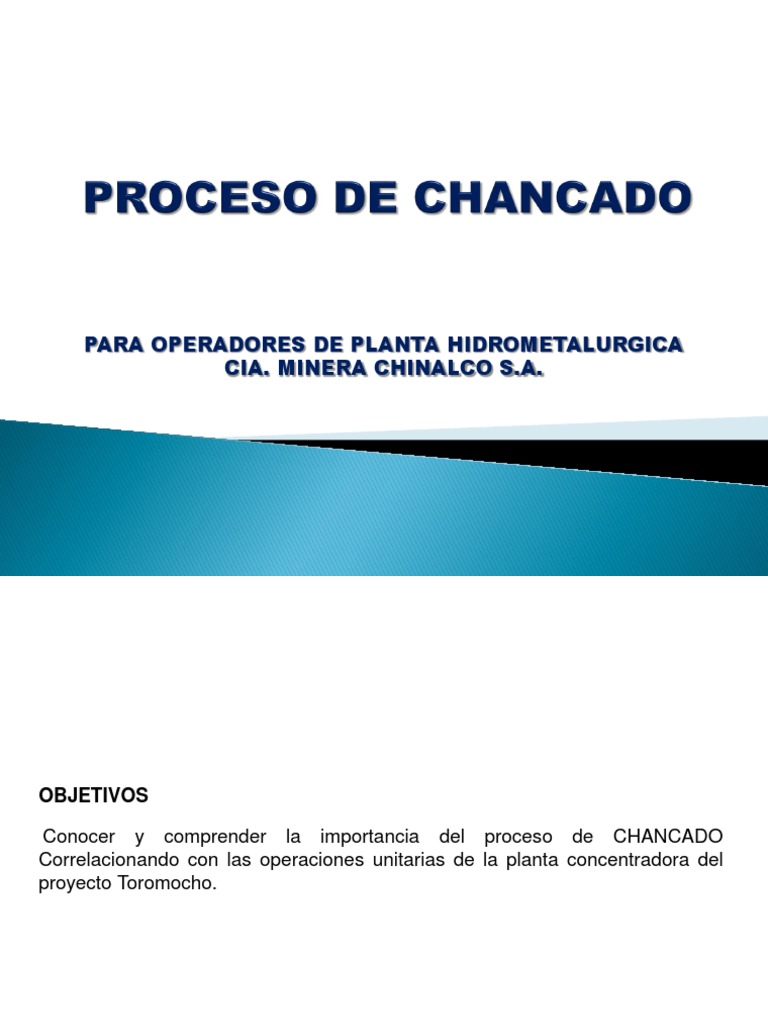 Proceso de Chancado Chinalco | PDF | Engranaje | Eje