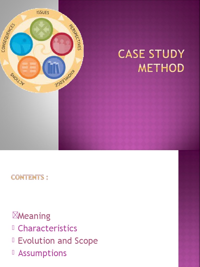Case Study Method | PDF | Science & Mathematics