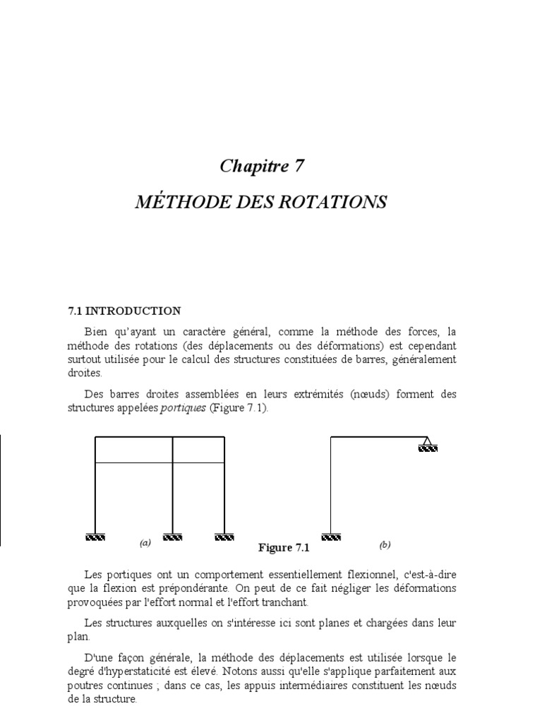 Chap7. Méthode Des Rotations | PDF | Mécanique | Ingénierie mécanique