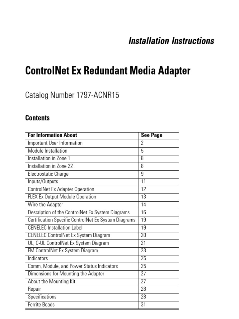 1797-In014 - En-P (1797-ACNR15) PDF | PDF | Electrical Engineering ...
