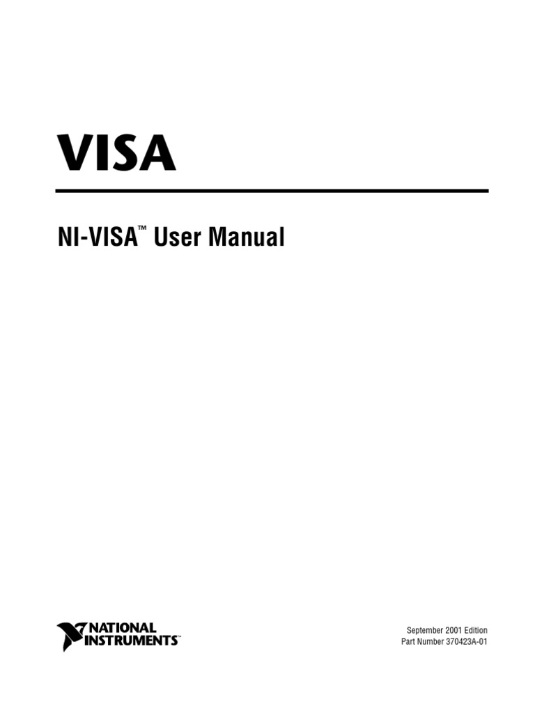 Manual Drive Visa Labview | PDF | Operating System | Specification ...