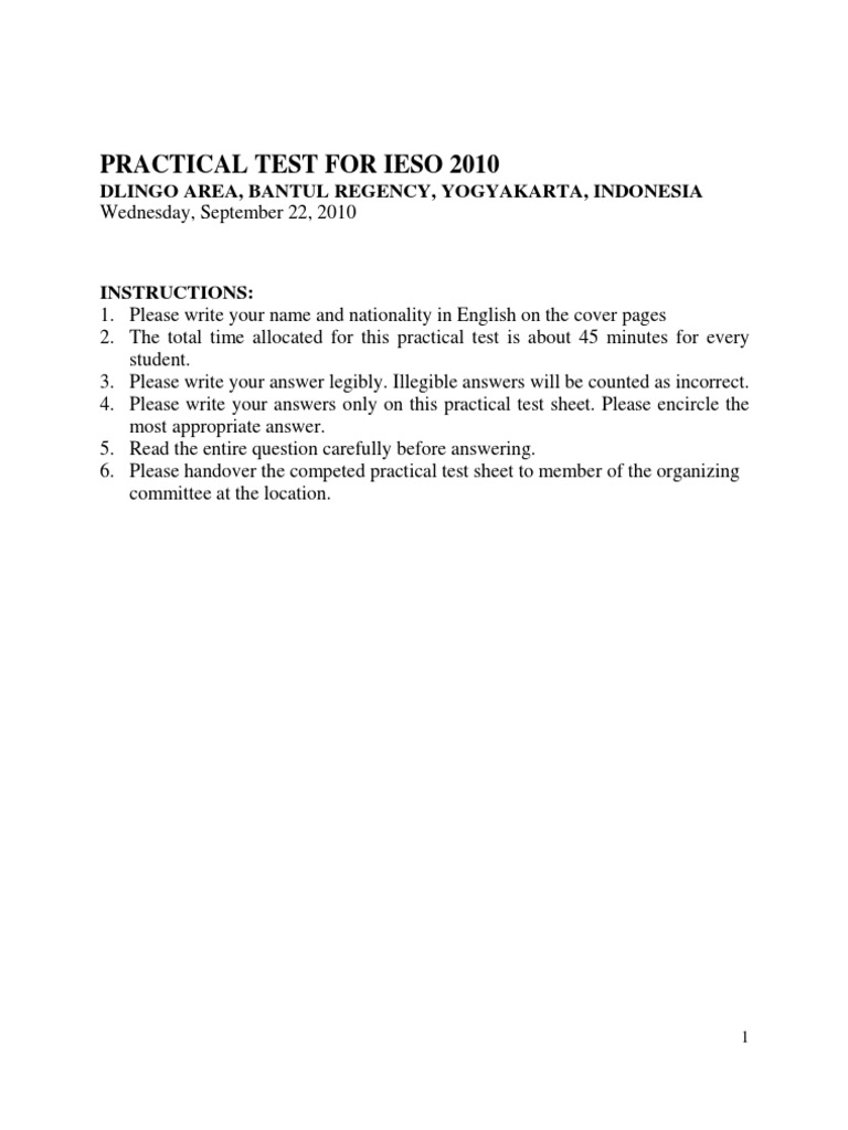 Geology Practical Test Guide | PDF | Rock (Geology) | Igneous Rock