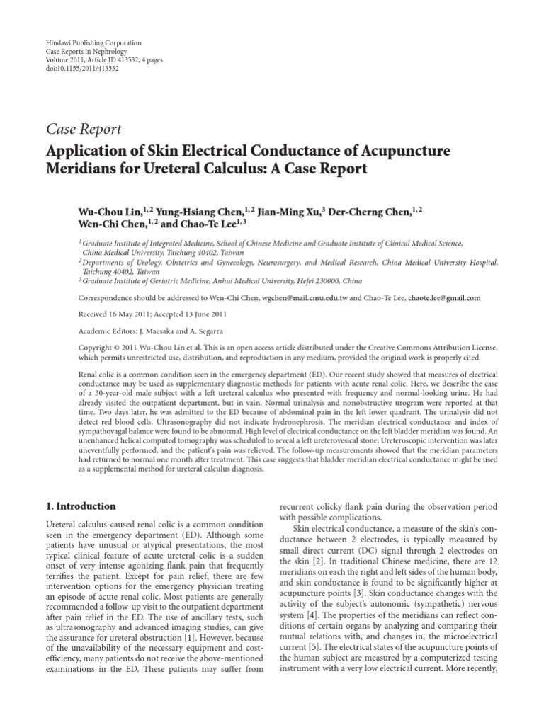 Ryodoraku Research PDF | PDF | Acupuncture | Pain Ryodoraku Research PDF | PDF | Acupuncture | Pain