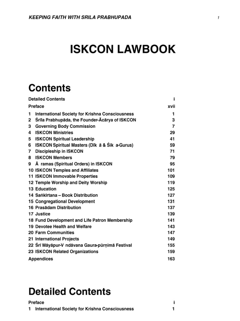 ISKCON Law Book | PDF | Vaishnava Texts | Indian Religions