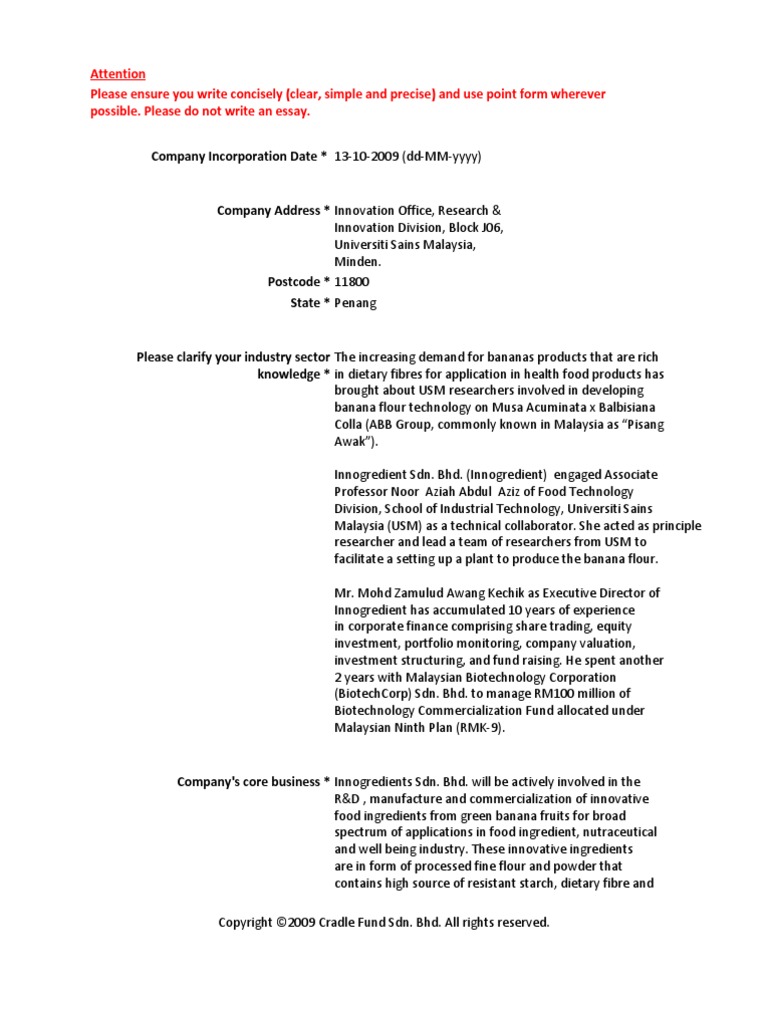 CIP500 Application Form | PDF | Hazard Analysis And Critical Control ...