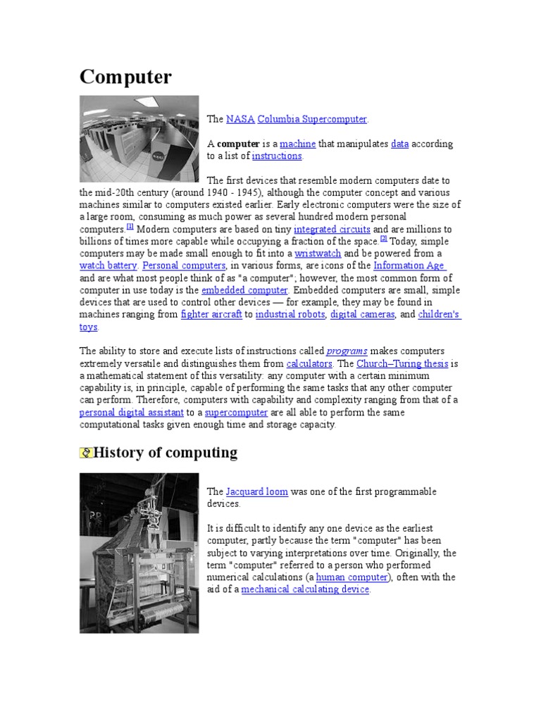 ICT Folio... | PDF | Central Processing Unit | Random Access Memory
