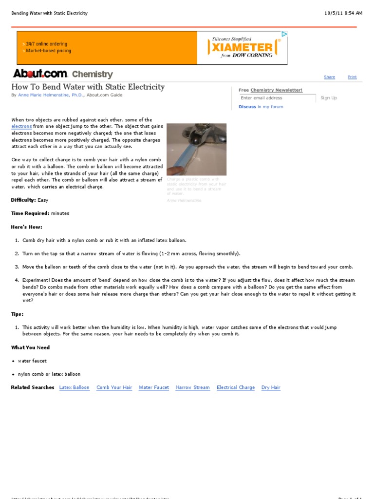 Bending Water | PDF