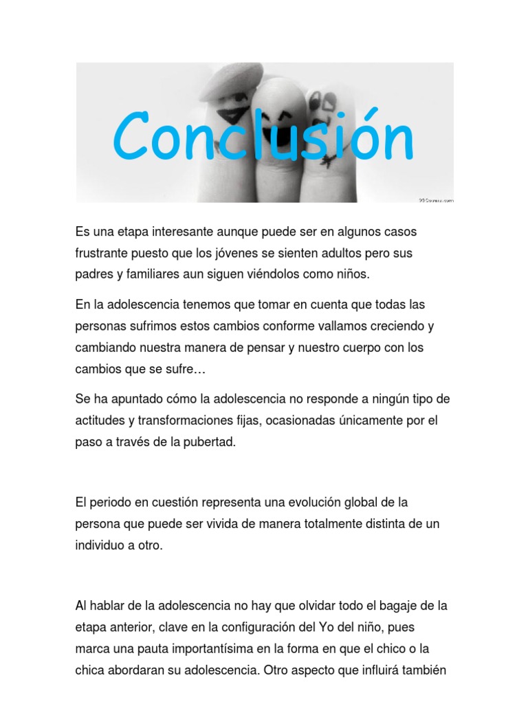 Conclusión Ultimo Proyecto XD | PDF | Educación sexual | La sexualidad humana