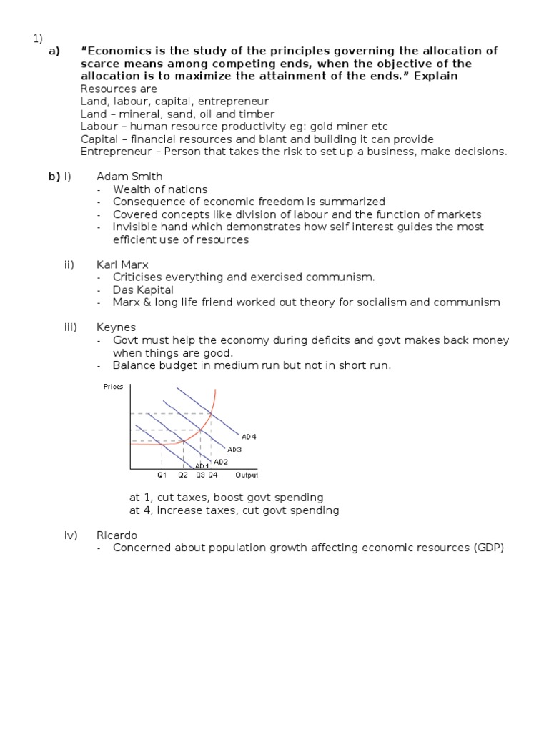 Econ Notes | PDF | Interest Rates | Monetary Policy