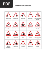 KSA MOT Road Marking (Arabic & English) PDF | PDF