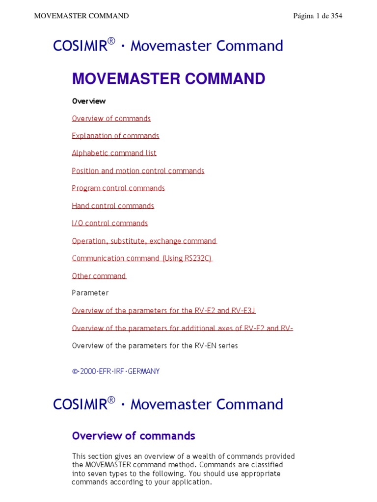 Manual MRL | PDF | Parameter (Computer Programming) | File Format