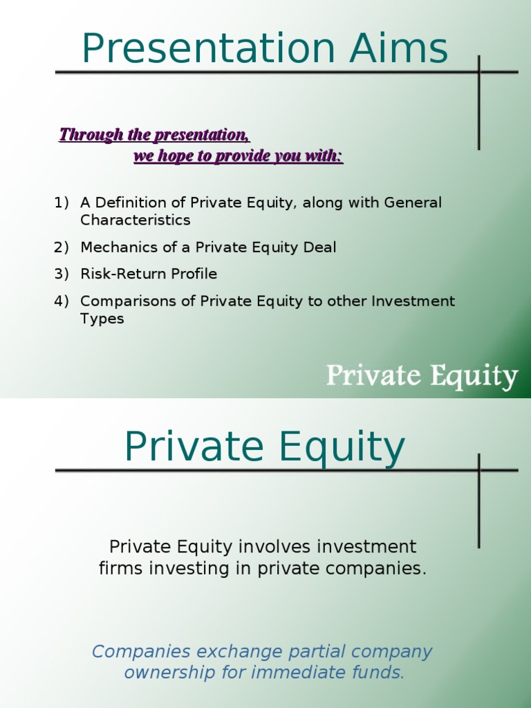 Understanding Private Equity Investments | PDF | Private Equity | Investing