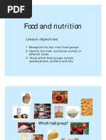 Year 8 Food and Nutrition Worksheet | PDF