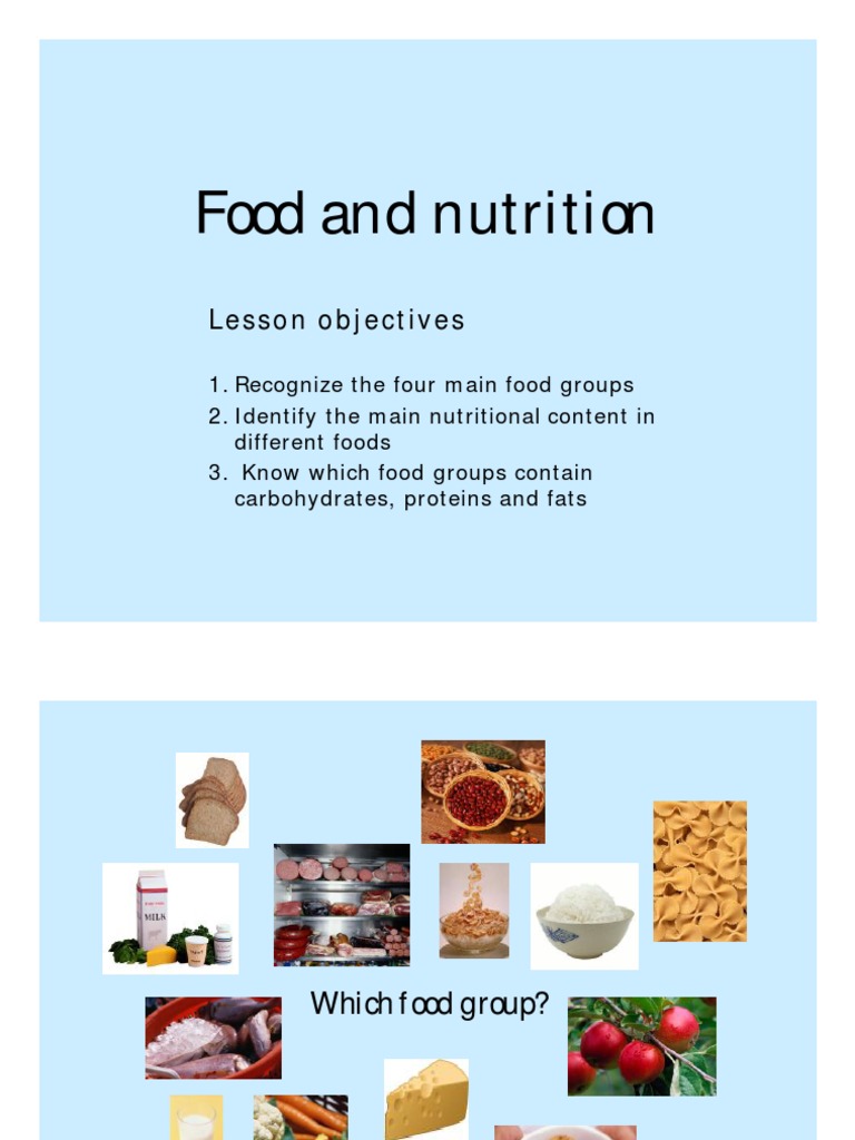 Food and Nutrition | PDF | Carbohydrates | Dietary Fiber