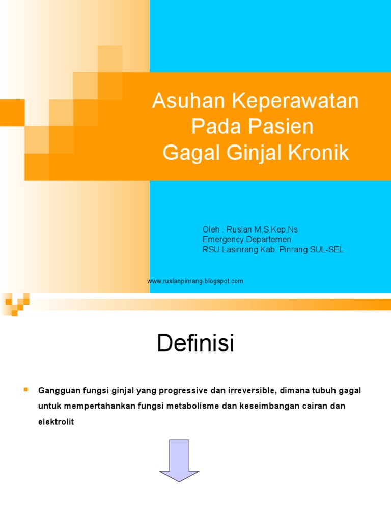 Askep Gagal Ginjal Kronik | PDF