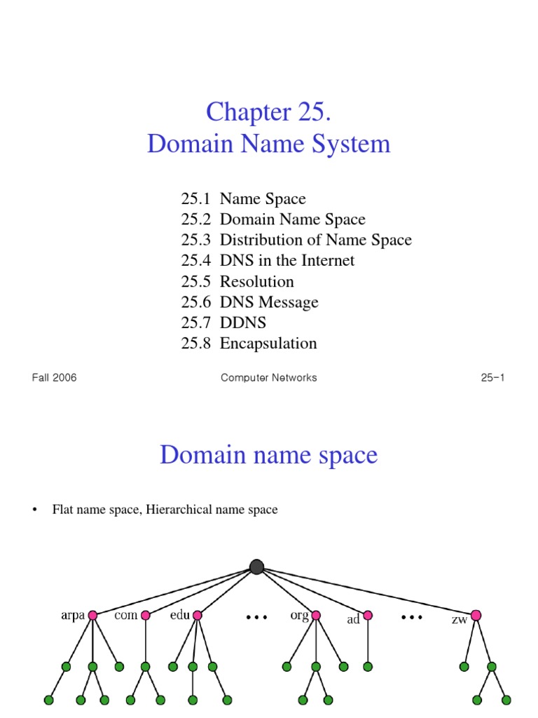 Domain Name System | PDF | Domain Name | Domain Name System