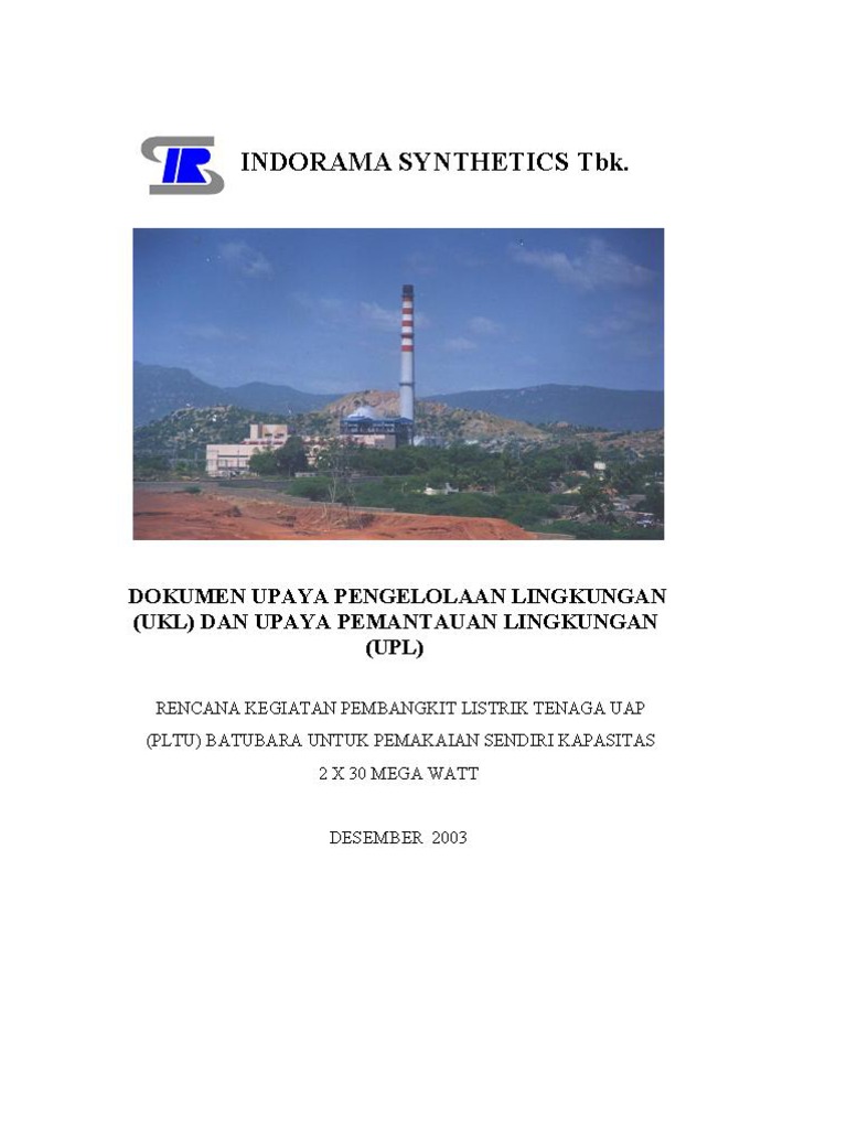 Contoh Amdal PLTU | PDF