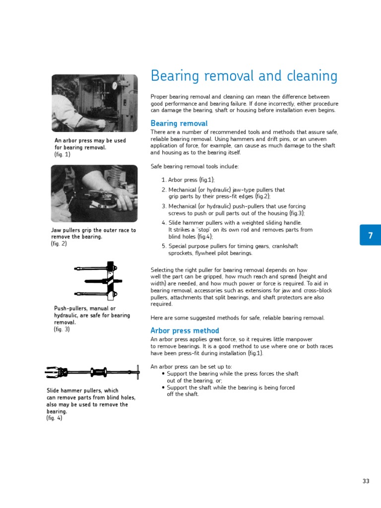 How To Change Bearing. | PDF | Bearing (Mechanical) | Petroleum