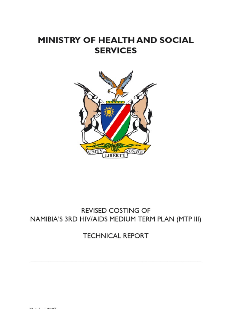 396 1 MHSS Namibia MC Costing Report | PDF | Namibia | President's ...