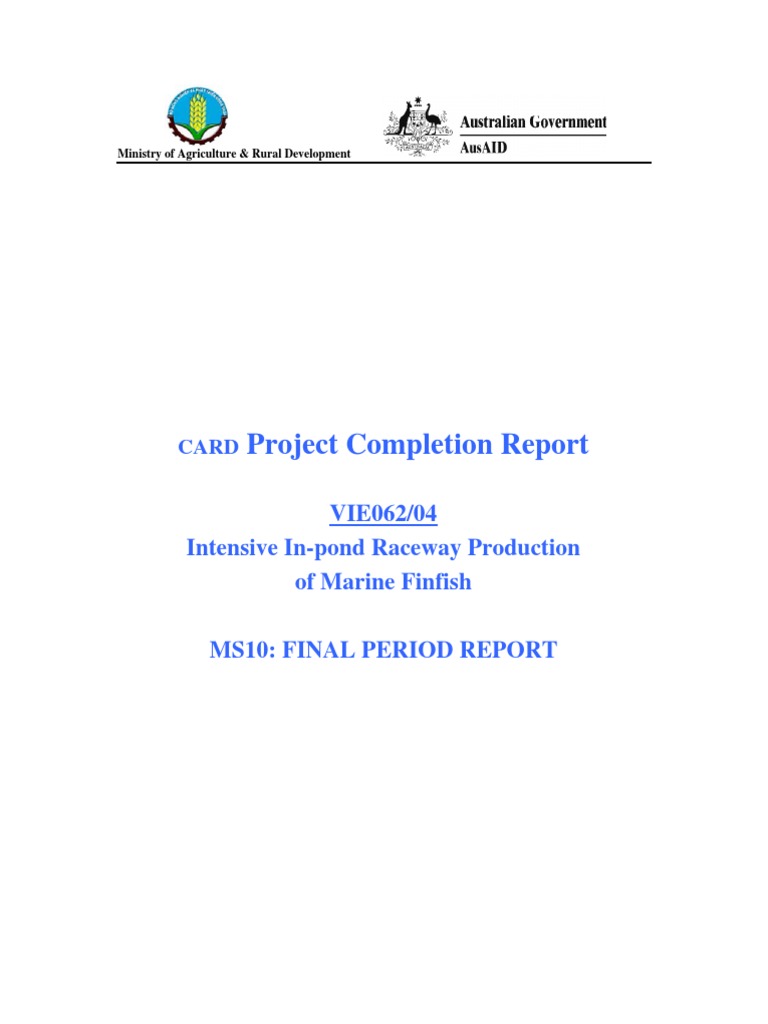 Advancing Sustainable Marine Finfish Aquaculture through the ...