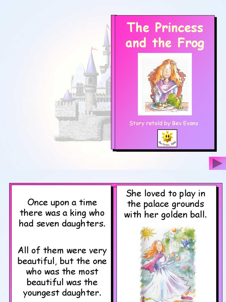 The Princess and The Frog Story Book | PDF | Poetry | Classics