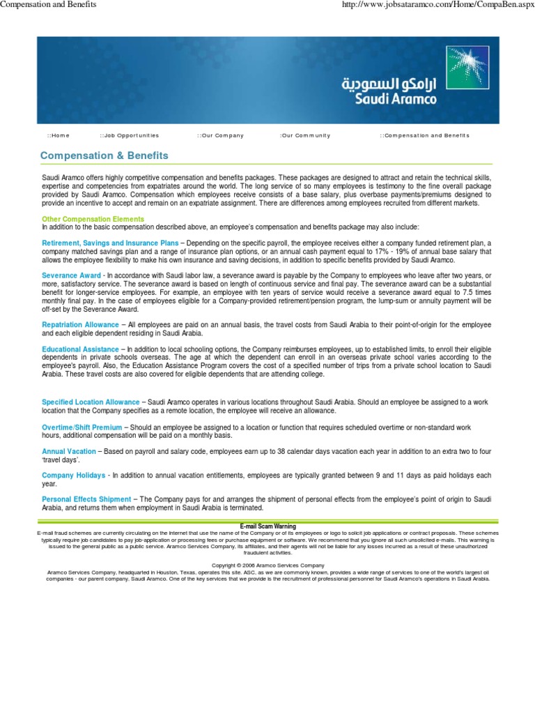 Aramco Salary Scale Pdf - 2024 Company Salaries