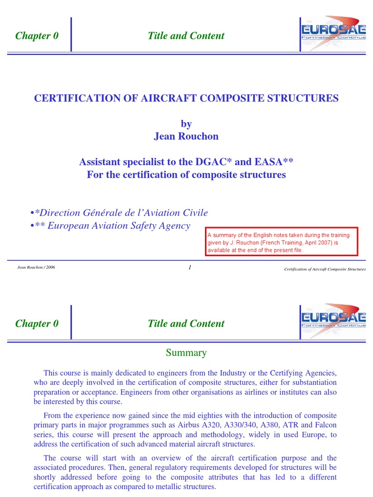 Airbus 2007 Certification Of Aircraft Composite Structure Pdf