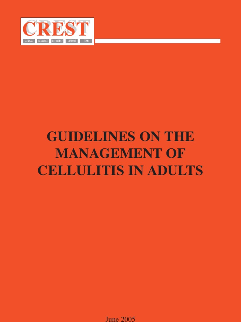 Cellulitis Guidelines, CREST, 05 PDF | PDF