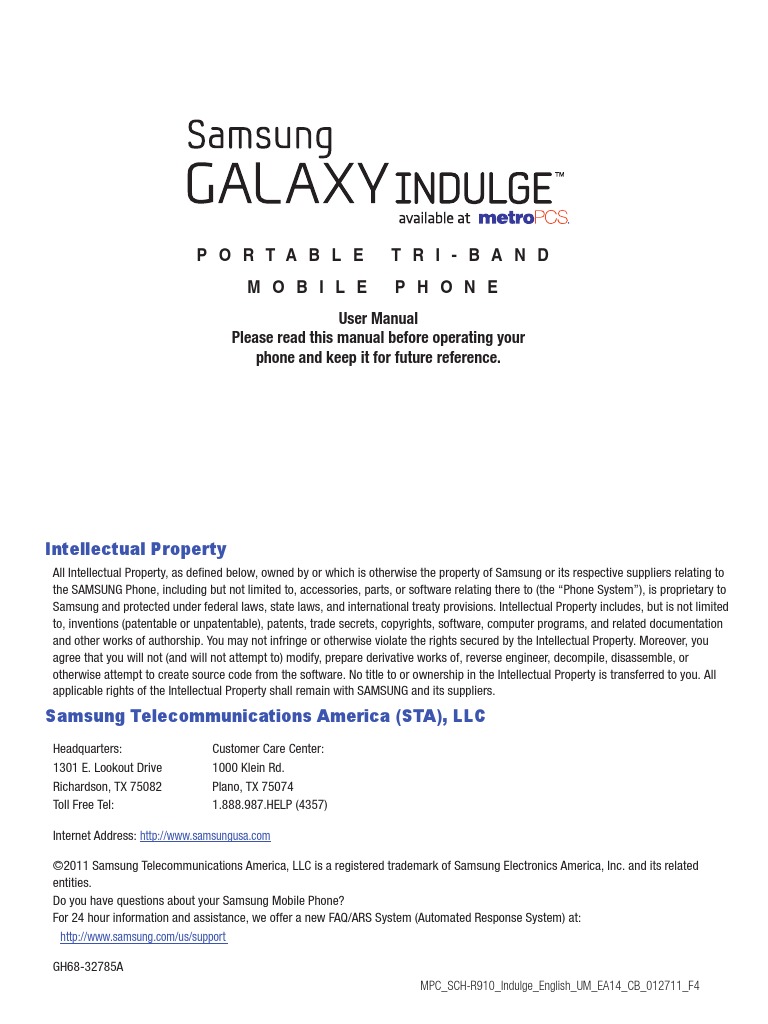 MPC SCH-R910 Indulge English User Manual | PDF | Gmail | Icon (Computing)